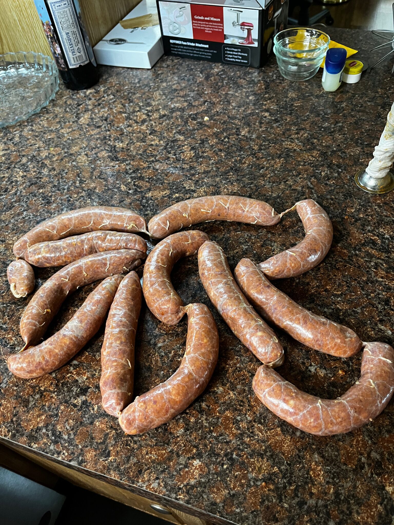 Basque Chorizo Sausages with a KitchenAid